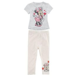 Disney baby T-Shirt & Bermudas Minnie Mouse T-Shirt + Hose Set Mädchen Baby Set Mini Maus Gr.62 68 80 86 92 Kinder 3 6 9 12 18 24 Monate