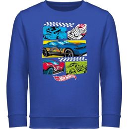 Shirtracer Sweatshirt Comic Rennautos Hot Wheels Mädchen