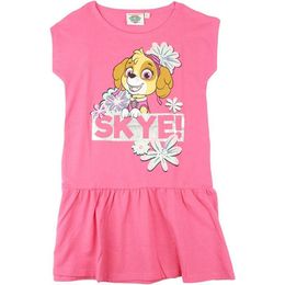 PAW PATROL Jerseykleid PAW PATROL Kleid Mädchenkleid Sommerkleid 3 4 5 6 8 Jahre