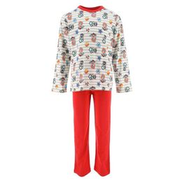 PAW PATROL Schlafanzug Chase Marshall Kinder Jungen Pyjama langarm Nachtwäsche (2 tlg)