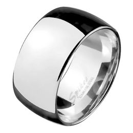 Taffstyle Fingerring Herren Ring Extra Breit Spiegel poliert Daumenring