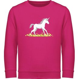 Shirtracer Sweatshirt Einhorn Unicorn Kinderkleidung und Co