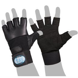 BAY-Sports MMA-Handschuhe Cuddly LEDER Krav Maga Wing Tsun Handschutz Handschützer Faustschützer Faustschutz XS