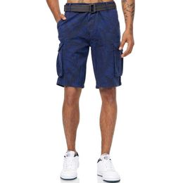 Tazzio Cargoshorts A201 Cargo Shorts inkl. abnehmbarem Gürtel