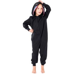 Ladeheid Schlafanzug Kinder Schlafoverall aus Baumwolle Tiermotiv Verkleidung LA40-232 ohne