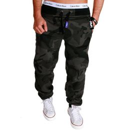 RMK Jogginghose Damen Trainingshose Fitnesshose Sporthose Camouflage Sweatpants elastischer Bund