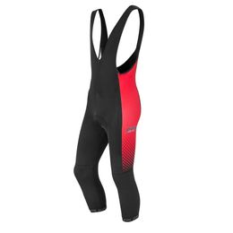 prolog cycling wear Fahrradhose Winterradhose Herren ¾ lang wärmend “Red Winter Bib ¾ “