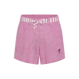 POLO SYLT Sweatshorts mit applizierter Gürtelschleife