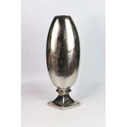 Arnusa Bodenvase edle große Metall Vase Aluminium