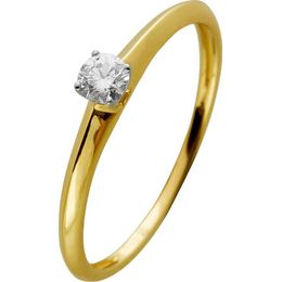 CH.ABRAMOWICZ Goldring Ring Gelbgold 585 Brillant 0