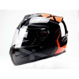 BNO Motorradhelm BNO Integral-2 Integralhelm mit integrierte Sonnenvisier