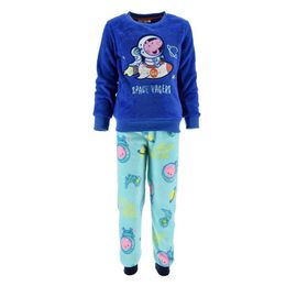 Peppa Pig Schlafanzug Peppa Wutz George Kinder Jungen Pyjama langarm Nachtwäsche (2 tlg)