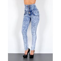 ESRA Skinny-fit-Jeans J11 Damen Skinny Jeans
