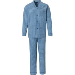 Robson Pyjama Herren Schlafanzug Web Ware (2 tlg) Auch in großen Größen Baumwolle