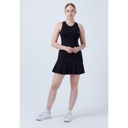 SPORTKIND Tenniskleid Performance Sportdress Damen & Mädchen schwarz
