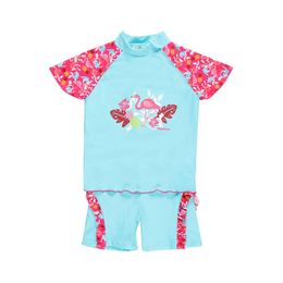 Playshoes UV-Schutz 'Flamingo' M&auml;dchen Gr&ouml;&szlig;e 98/104 t&uuml;rkis / mischfarben / pink