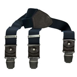 Lloyd Men's Belts LLOYD Men’s Belts Hosenträger LLOYD-Hosenträger 35 mm Lederrückenteil und Casual-Clips