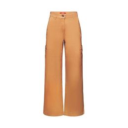 Esprit Cargohose Cargohose mit weitem Bein