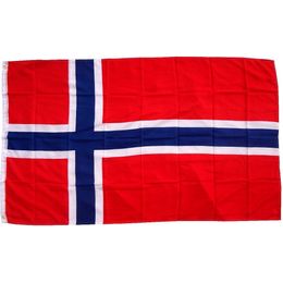 trends4cents Flagge Flagge 90 x 150 cm Hissfahne Bundesland Sturmflagge Hissfahne (Norwegen)