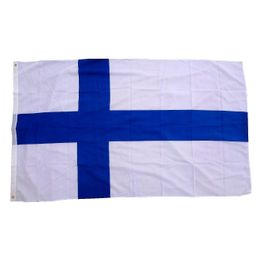 trends4cents Flagge Flagge 90 x 150 cm Hissfahne Bundesland Sturmflagge Hissfahne (Finnland)