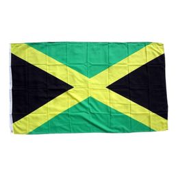 trends4cents Flagge Flagge 90 x 150 cm Hissfahne Bundesland Sturmflagge Hissfahne (Jamaika)