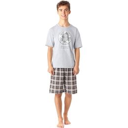 Timone Schlafanzug Jungen Pyjama Langarm Baumwolle Set Zweiteiliger Schlafanzug Hausanzug
