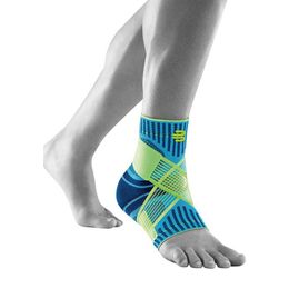 Bauerfeind Fußbandage Ankle Support, für den linken Fuß, blau|bunt