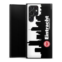 DeinDesign Galaxy S22 Ultra Handy Silikon H&uuml;lle Case schwarz Handyh&uuml;lle Eintracht Frankfurt Sge Official Licensed Product