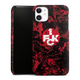 DeinDesign iPhone 11 Handy Premium Case Smartphone Handyh&uuml;lle Schutzh&uuml;lle matt 1. Fc Kaiserslautern 1. Fck Logo Premium Case
