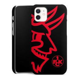DeinDesign iPhone 12 mini Handy Premium Case Smartphone Handyh&uuml;lle Schutzh&uuml;lle matt 1. Fc Kaiserslautern Logo Official Licensed Product Premium Case