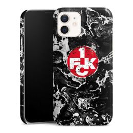 DeinDesign iPhone 12 Handy Premium Case Smartphone Handyh&uuml;lle Schutzh&uuml;lle gl&auml;nzend Coat Of Arms 1. Fc Kaiserslautern Muster Premium Case