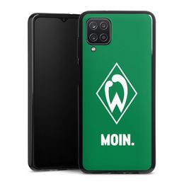 DeinDesign Galaxy A12 Handy Silikon H&uuml;lle Case schwarz Handyh&uuml;lle Moin Official Licensed Product Sv Werder Bremen
