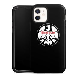 DeinDesign iPhone 12 mini Handy Panzer Handyh&uuml;lle robuste Outdoor H&uuml;lle Schutzh&uuml;lle gl&auml;nzend Sge Official Licensed Product Eintracht Frankfurt Tough Case