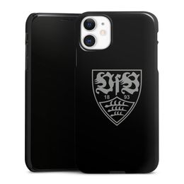 DeinDesign iPhone 11 Handy Premium Case Smartphone Handyh&uuml;lle Schutzh&uuml;lle gl&auml;nzend Vfb Stuttgart Logo Official Licensed Product Premium Case