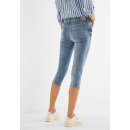 Street One 3/4-Jeans 5-Pocket-Style, blau