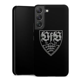 DeinDesign Galaxy S22 Handy Premium Case Smartphone Handyh&uuml;lle Schutzh&uuml;lle matt Official Licensed Product Vfb Stuttgart Logo Premium Case