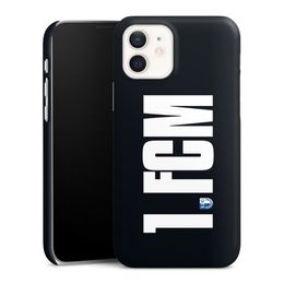 DeinDesign iPhone 12 Handy Premium Case Smartphone Handyh&uuml;lle Schutzh&uuml;lle matt Official Licensed Product 1. Fc Magdeburg 1. Fcm Premium Case