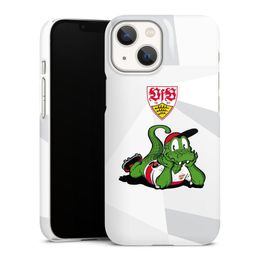 DeinDesign iPhone 13 Mini Handy Premium Case Smartphone Handyh&uuml;lle Schutzh&uuml;lle gl&auml;nzend Vfb Stuttgart Mascot Official Licensed Product Premium Case