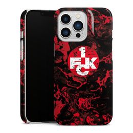 DeinDesign iPhone 13 Pro Handy Premium Case Smartphone Handyh&uuml;lle Schutzh&uuml;lle gl&auml;nzend 1. Fc Kaiserslautern 1. Fck Logo Premium Case