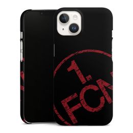 DeinDesign iPhone 14 Handy Premium Case Smartphone Handyh&uuml;lle Schutzh&uuml;lle matt Texture Merchandise 1. Fcn Premium Case
