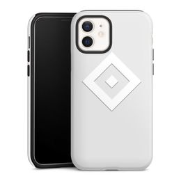 DeinDesign iPhone 12 mini Handy Panzer Handyh&uuml;lle robuste Outdoor H&uuml;lle Schutzh&uuml;lle gl&auml;nzend Hsv Hamburger Sv Coat Of Arms Tough Case