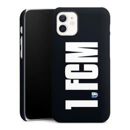 DeinDesign iPhone 12 mini Handy Premium Case Smartphone Handyh&uuml;lle Schutzh&uuml;lle matt Official Licensed Product 1. Fc Magdeburg 1. Fcm Premium Case