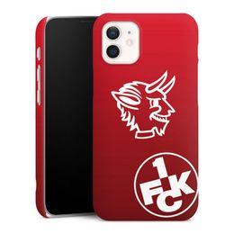 DeinDesign iPhone 12 mini Handy Premium Case Smartphone Handyh&uuml;lle Schutzh&uuml;lle matt 1. Fc Kaiserslautern Official Licensed Product Devil Premium Case