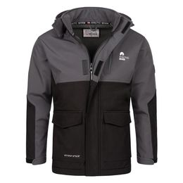 Arctic Seven Funktionsjacke Herren Gr&ouml;&szlig;e M dunkelgrau / schwarz / wei&szlig;