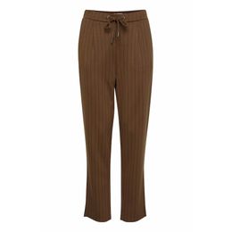 Fransa Pleat-Front Pants 'Blenda' female Brown size L