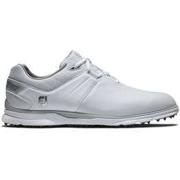 Footjoy Pro, SL Golfschuh Herren Golfschuh Wasserdicht,3D FoamCollar 2.0, weiß, 40,5 EU, sehr weit