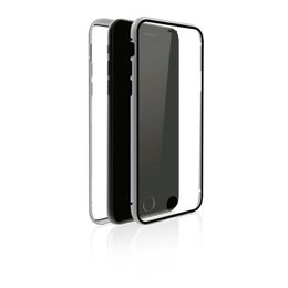 Blackrock Black Rock Cover "360° Glass" für Apple iPhone 7/8/SE 2020/SE 2022, Silber