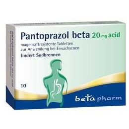 betapharm Pantoprazol beta 20 mg acid