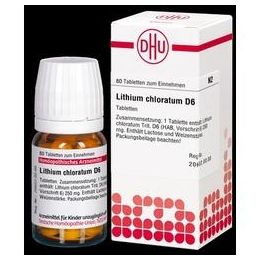 DHU-Arzneimittel LITHIUM CHLORATUM D 6 Tabletten