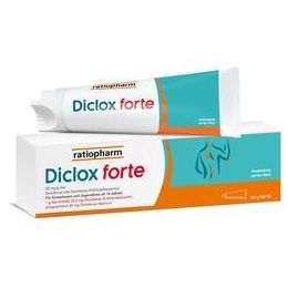 ratiopharm Diclox forte Schmerzgel 2 %, mit Diclofenac